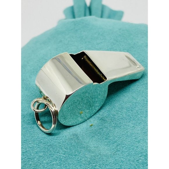 Tiffany & Co. | Jewelry | Rare Tiffany Co Sterling Silver Whistle Charm ...